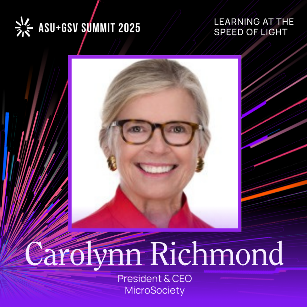 Carolynn King Richmond to speak at ASU+GSV Summit, April 8, 2025 ...